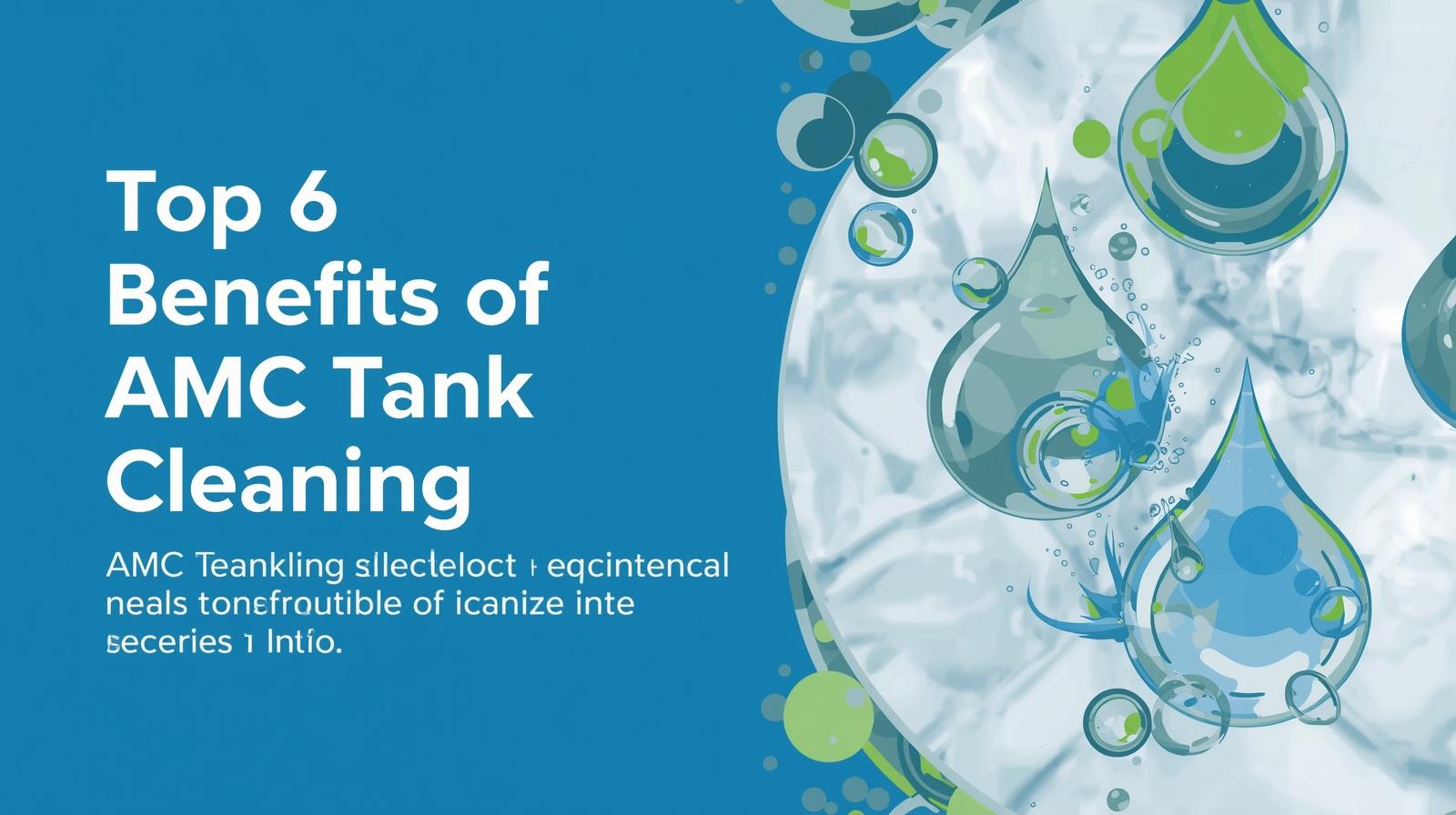 Top 6 Benefits of AMC Tank Cleaning - KOHINOOR WATER TANK CLEAN